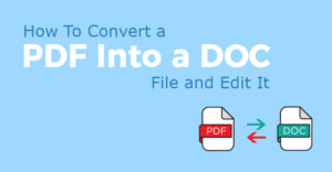 How To Convert a PDF Into a DOC File and Edit It – PLR Database